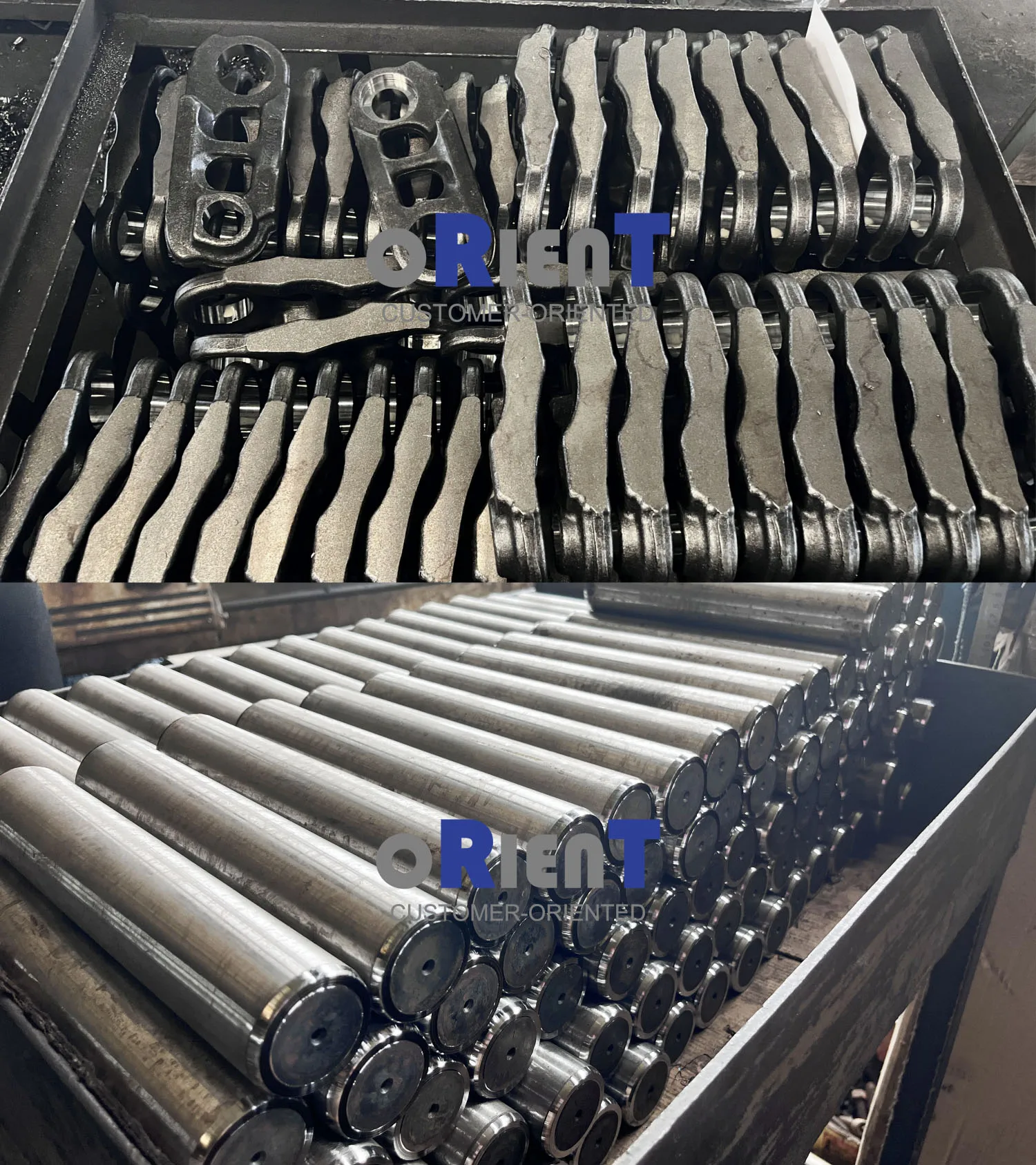 SANY SR485 Track Chain Assembly for Drilling Rig Piling Rig Crawler Link Track Link Assy ...