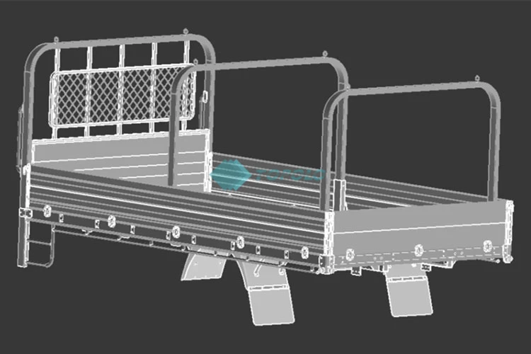 8 Ton Dropside Truck Aluminium Dropside Truck Body Cargo Dropside - Buy ...