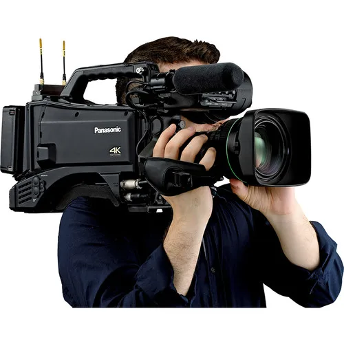 Panasonics Aj-cx4000gj Pro 4k/hdr Streaming Camcorder With B4 Lens ...
