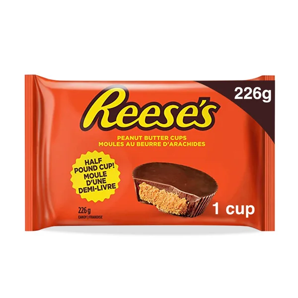 Hershey's Milk Chocolate & Reese's Piece Candy Bar,2.55 Oz (18count ...