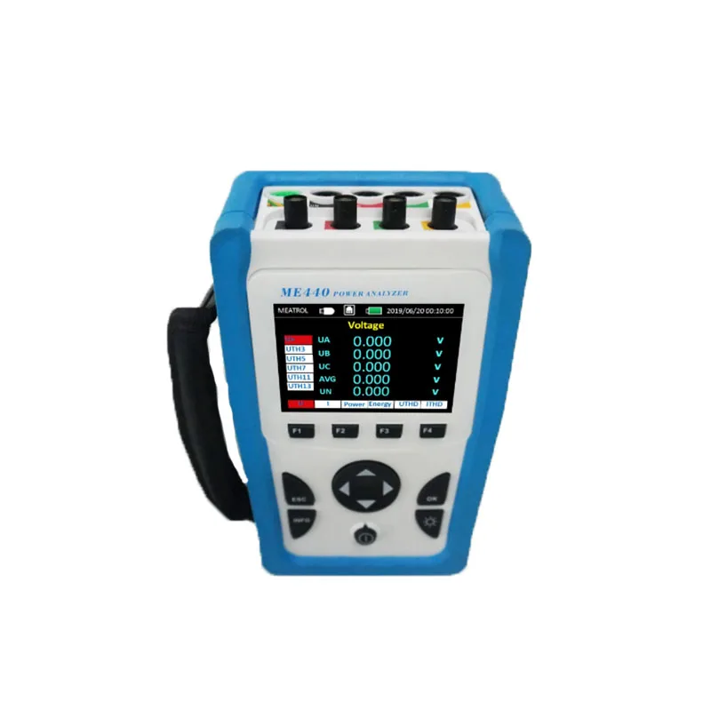 Smart Multichannel Low Portable Power Quality Analyzer With 0.1 Class 16g Memory High Precision ...