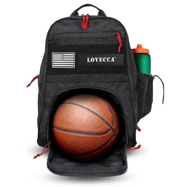 Wholesale Custom Basketball Backpacks with Ball Compartment