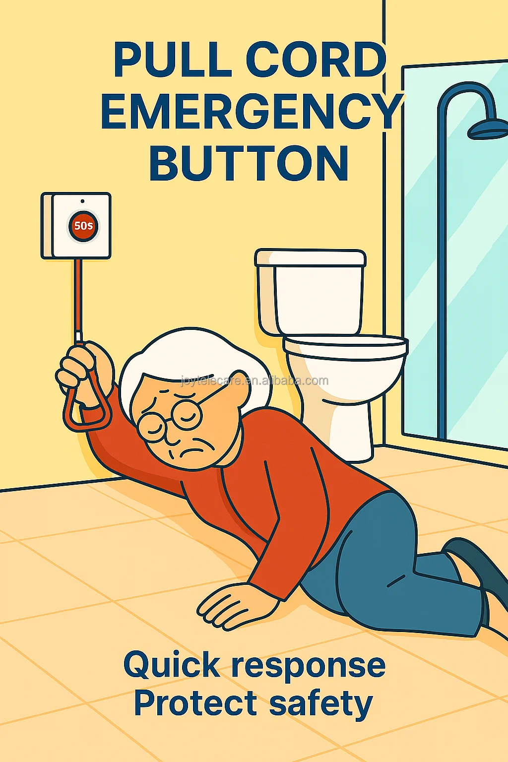 Smart In-Home Safety Solution for Elderly: Bathroom Emergency Call ...