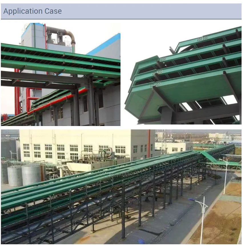 Frp Grp Cable Tray Fiberglass Channel Type Cable Tray - Buy Frp Cable ...
