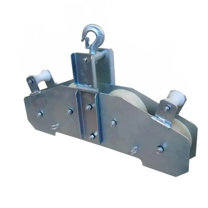 Corner Guide Steel Cable Roller For Telecom Electrical Cable Laying ...