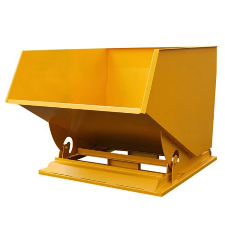 Forklift Tipping Bin Steel Self Dumping Hopper High Quality self ...