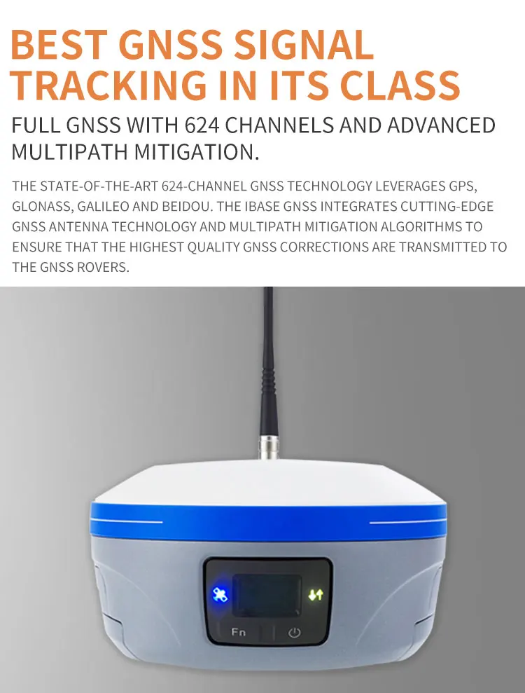CHC I73 Rover & Ibase GNSS Receiver - Precision Land Surveying