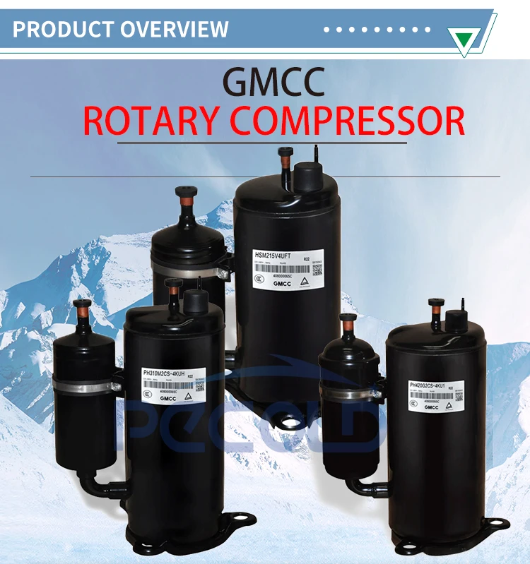 GMCC ASN98D32UEZ 2 Ton Rotary Air Conditioner Compressor R410A OEM