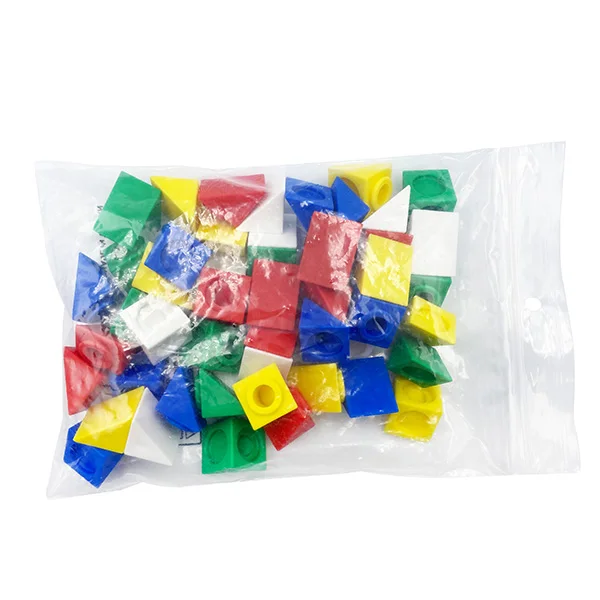50 Pcs 2cm Of Isosceles Triangles Math Link Cubes - Buy Math Link Cubes ...