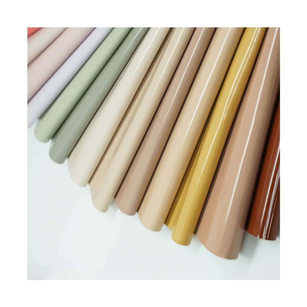 High-quality Beige Mirror And Patent Faux Leather Rolls For Shoes - Buy ...