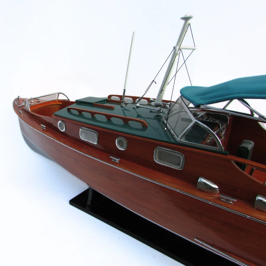 ZIPPER HIGH QUALITY WOODEN MODEL BOAT HANDICRAFTS 2023 _100% HANDMADE ...