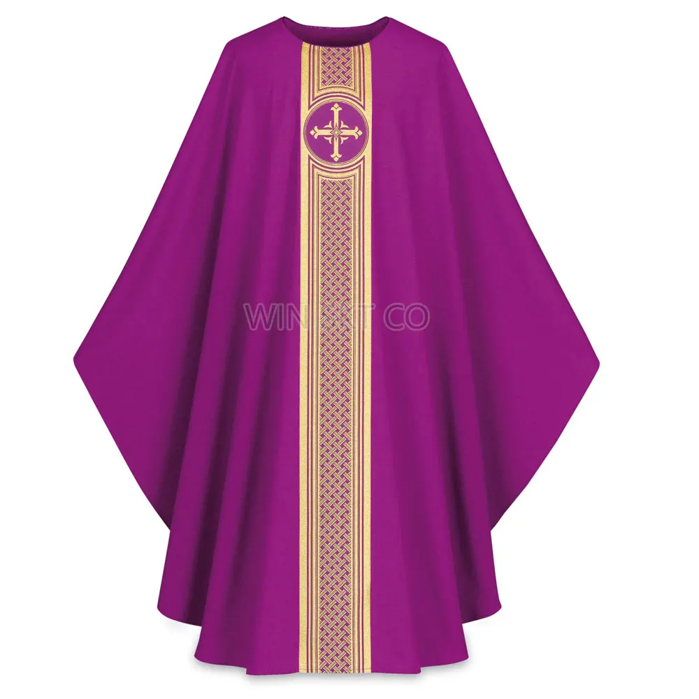 Church Priest Chasuble Embroidered Vestments For Sale Hot Sale ...