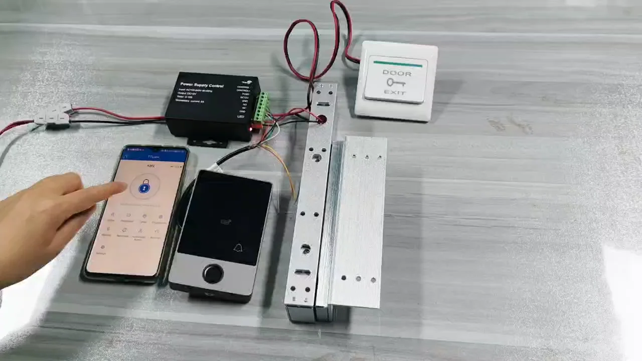 Access Control Ttlock App Face Recognition Card Reader Digital Fingerprint Rfid Keyless Entry ...