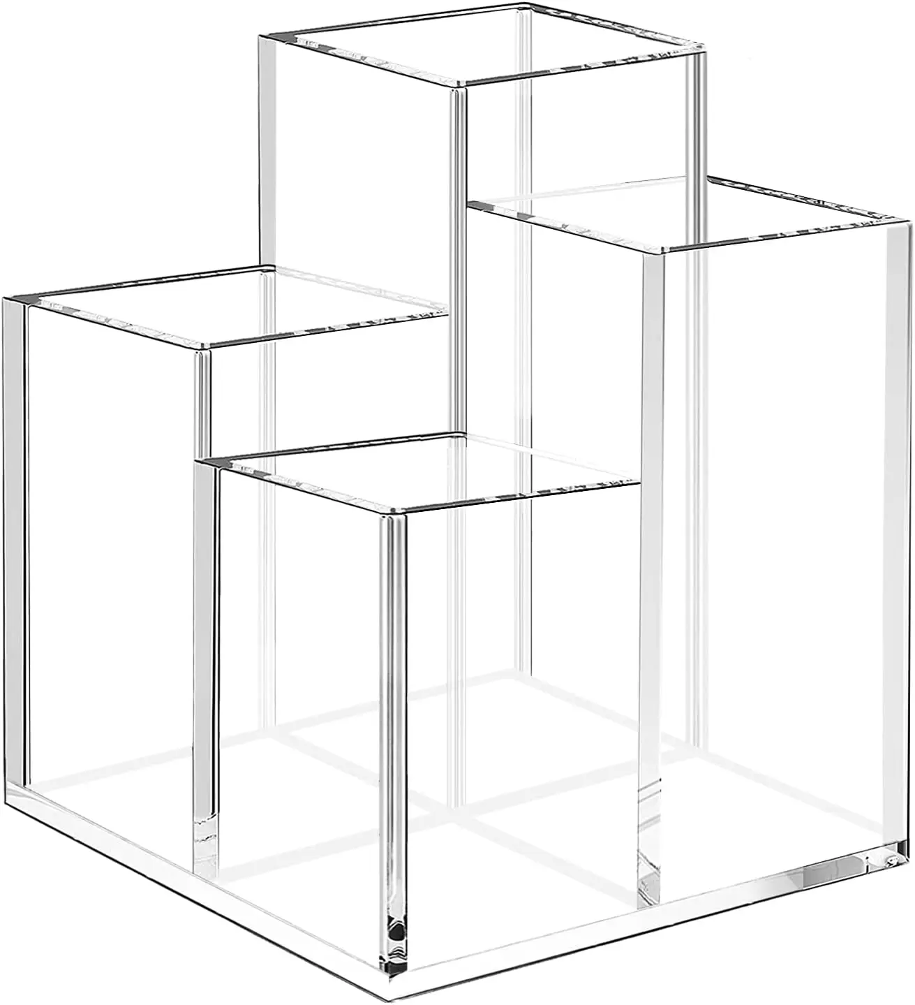 Customized Acrylic Products Acrylic Pen Holder Pencil Organizer 360 ...