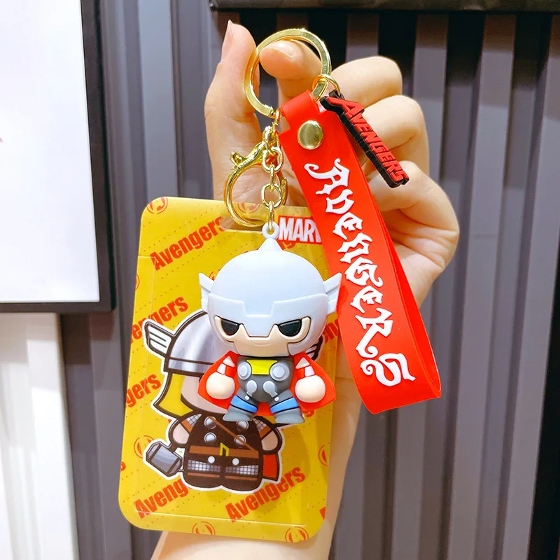 Cartoon Spider-man Marvell Keychain Work Id Card Holder Girls And Boys ...