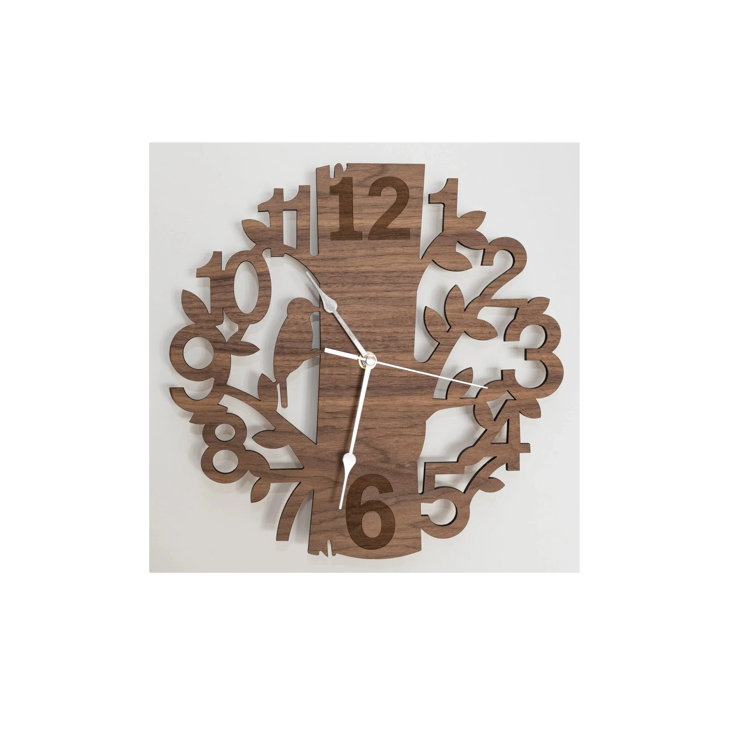 Hot Model Factory Customized Round Creative Modern Art Bird Wall ...