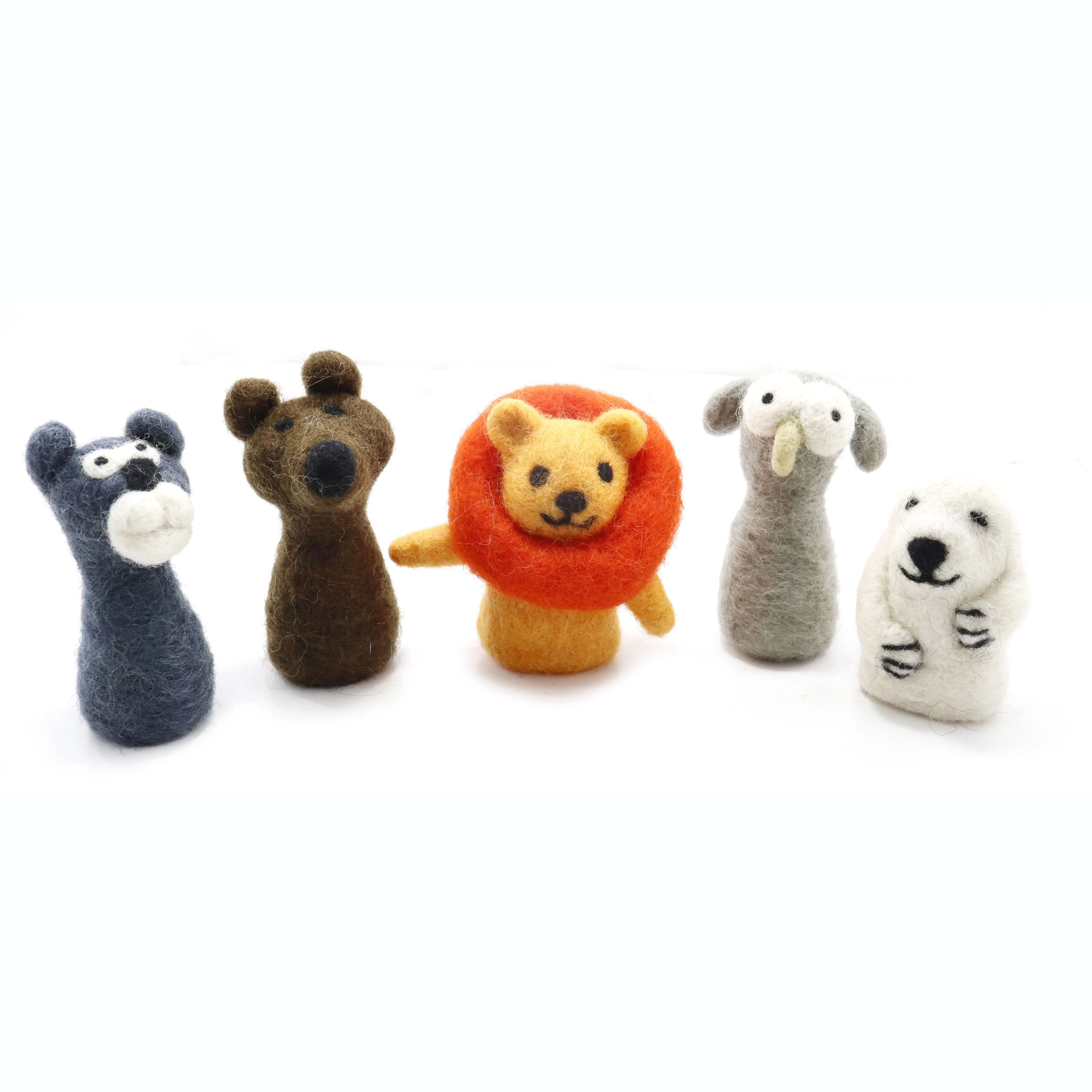 Handmade Felt Finger Puppets for Kids - Fun & Education