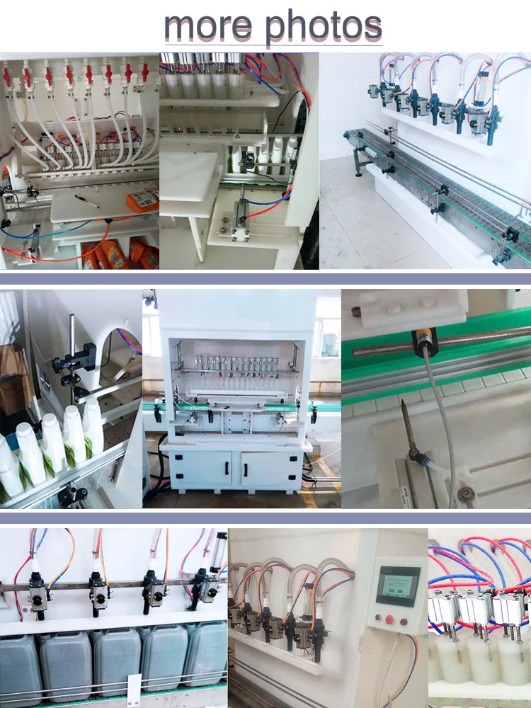 12-Head High-Speed Caustic Soda Liquid Filling Machine Anti-Corrosive ...