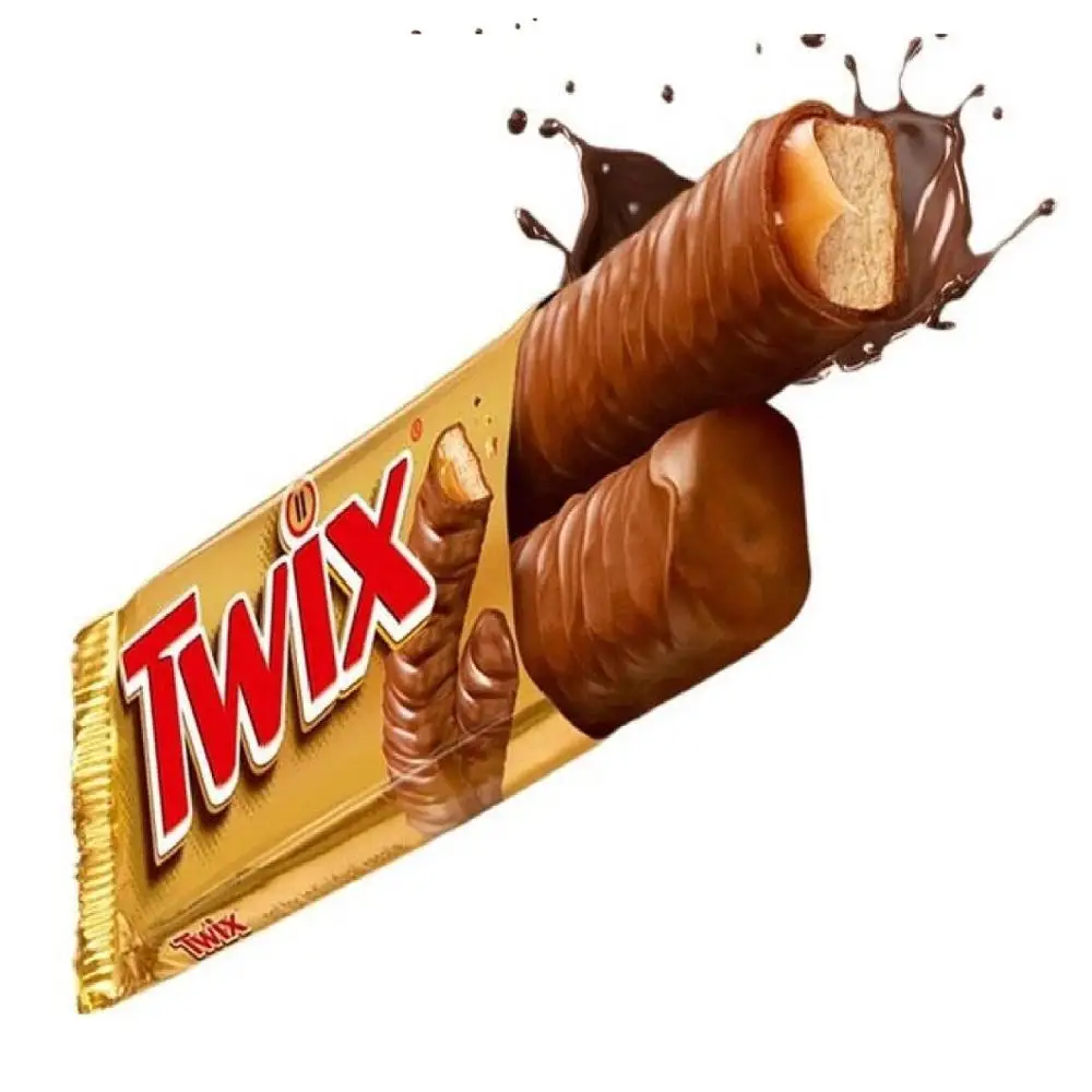 Top Quality Brown Original Twix Chocolate For Gift Organic Vegan Dark ...