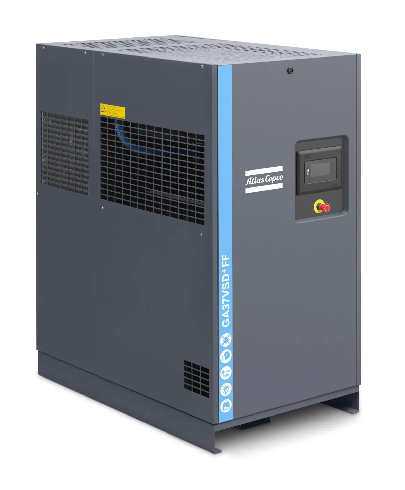 Atlas Copco Oil-Injected Rotary Screw Air Compressor GA37