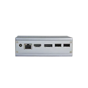 Industrial Fanless Computer Mini Pc Desktop 1 Rj45/1 Com/4 Usb Win 10 ...