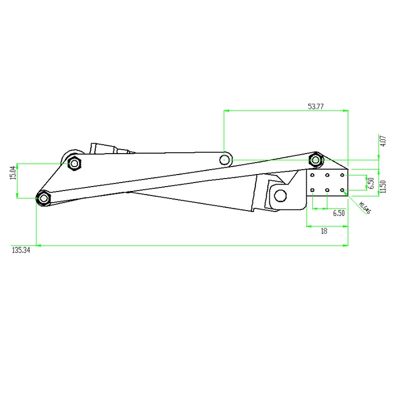 Tipper Kit Dump Trailer Truck Forklift Hydraulic Cylinder Scissor Hoist ...