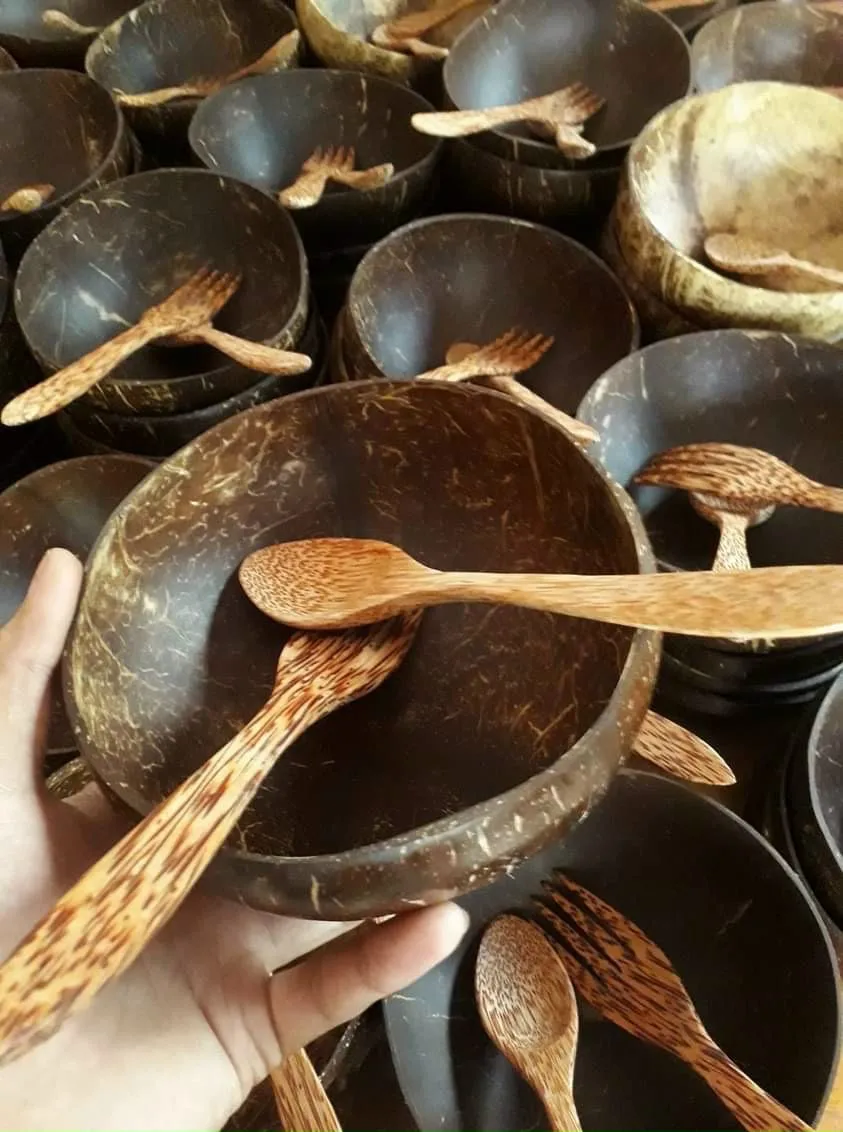 Hot Design 2024 Coconut Shell Bowl From Vietnam Handicraft Product Raw ...