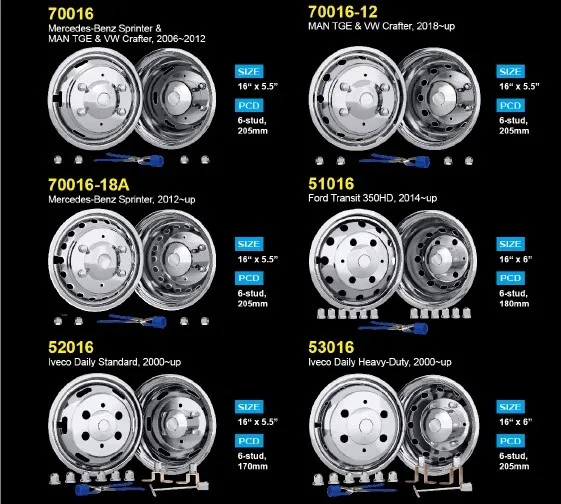 16 Wheel Simulator - Universal Fit for Truck & Bus Wheels