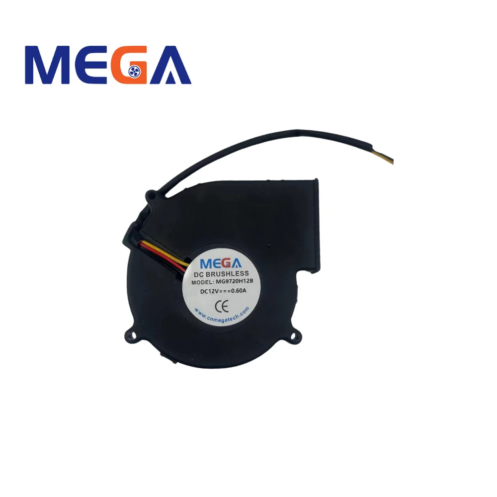 Mega 9720 Blower Fan 97x97x20mm 12v 24v Dc Brushless Cooling Fan - Buy Electric Blower ...