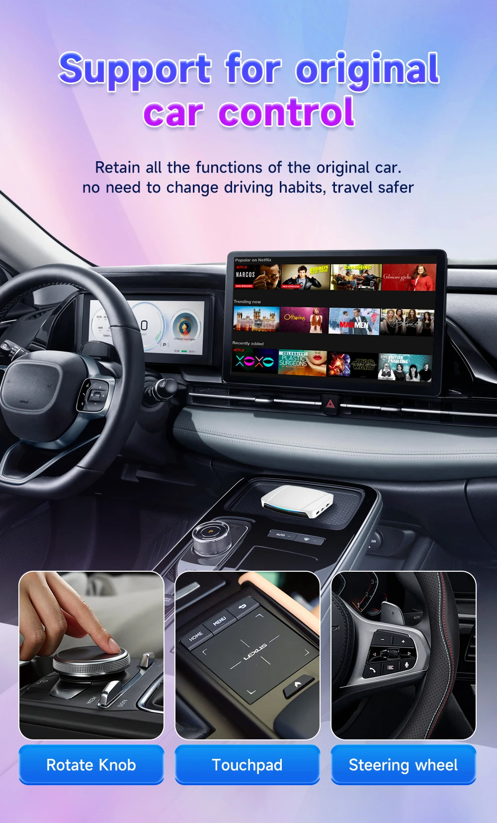 Carlinkit Tbox Uhd 4g 64gb Android Auto Usb Car Accessories Radio ...