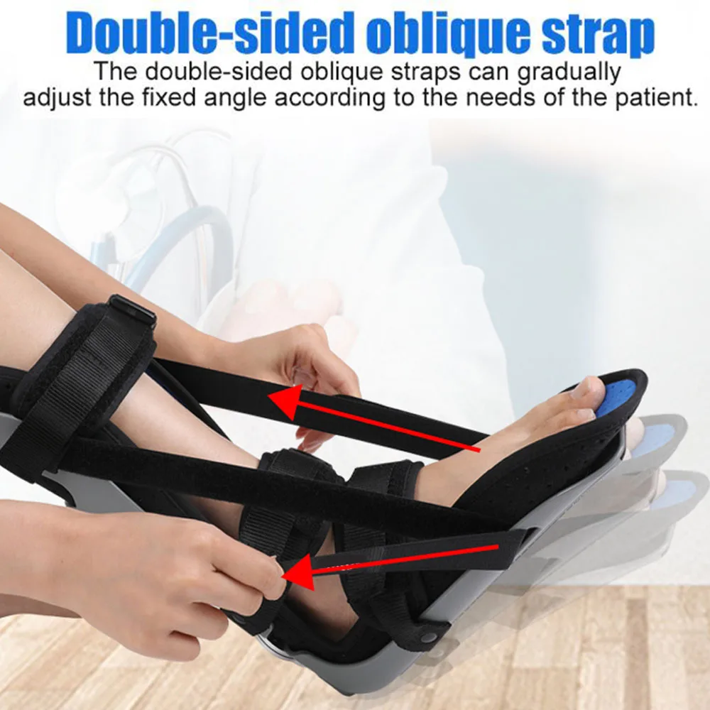 Plantar Fasciitis Surgical Adjustable Ankle Foot Orthosis Support Night ...