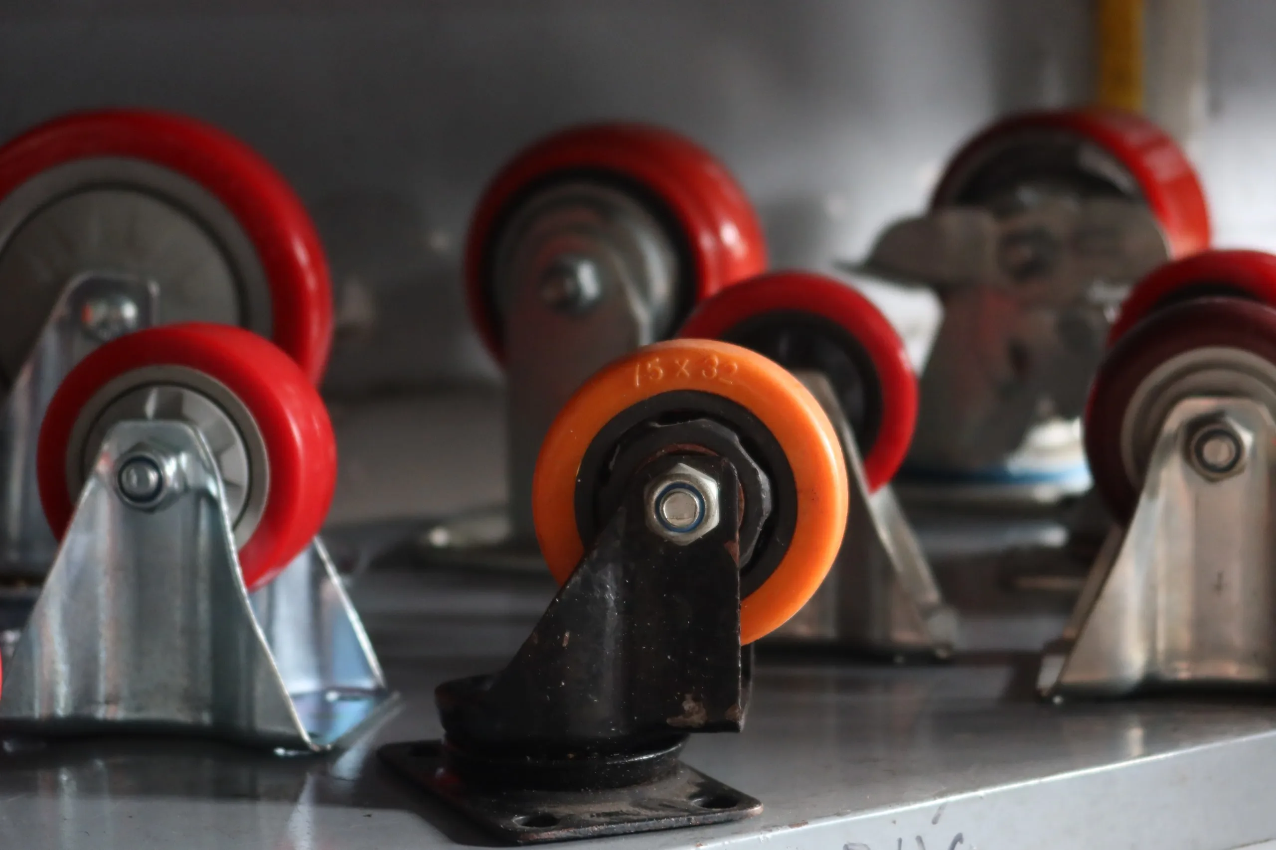 Caster Wheel For Material Handling From 65mm-100mm Swivel Caster With ...