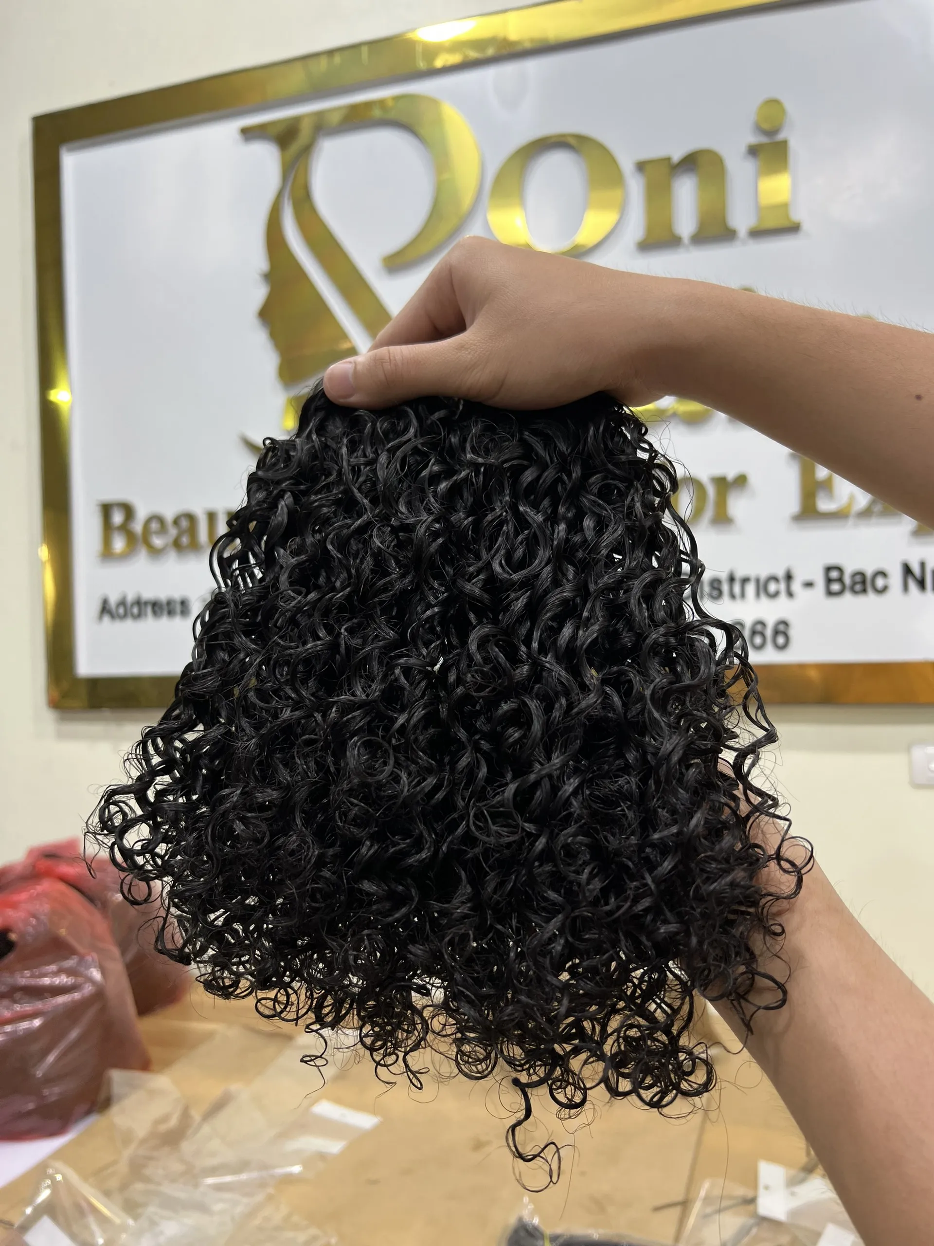 A Lot Of Colors Styles Loose Curly Pixie Curly Weft Bundles Hair ...