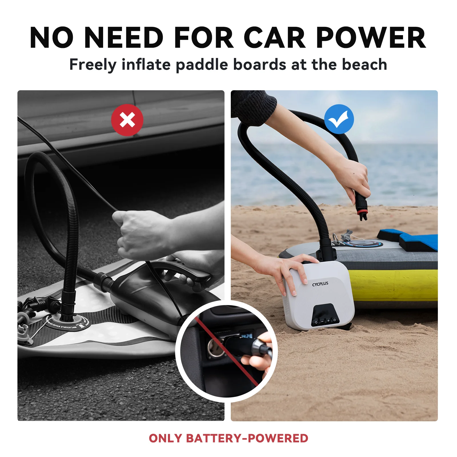 Alibaba.com: 20PSI portable electric rechargeable air pump for paddle ...