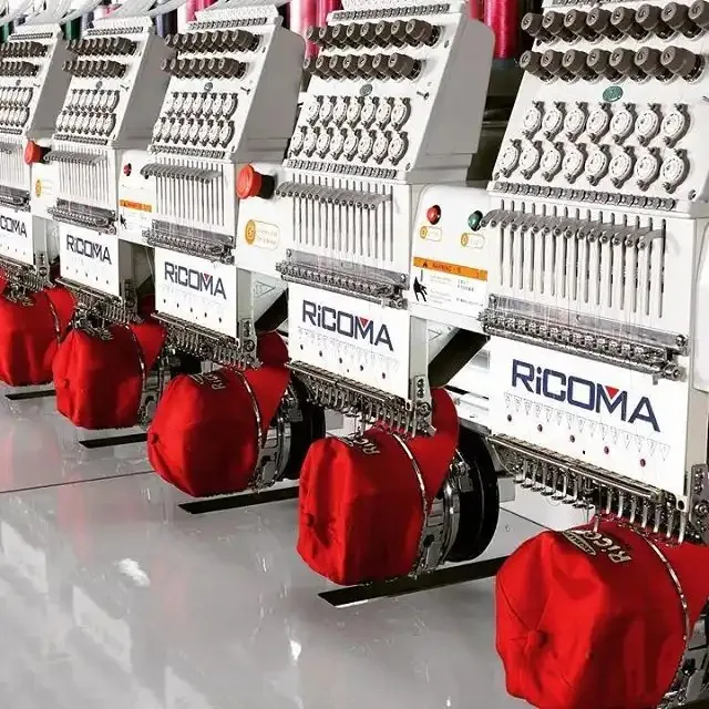 Ricoma Mt-2002-8s 2 Head Machine - Buy Embroidery Machines Sewing Machine Rhinestone Machines ...