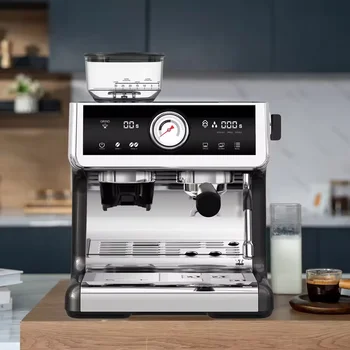 German Home Espresso Machine With Grinder Electric Automatic Coffee ...