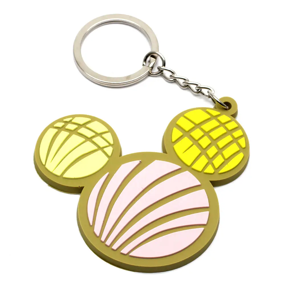 Oem Manufacture 2d/3d Logo Key Ring Custom Keyring Pvc Key Chain Soft ...