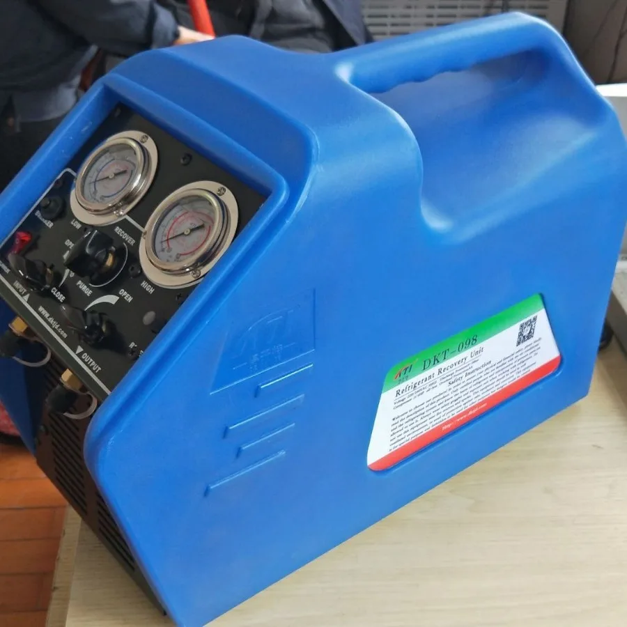 Hvac Air Conditioner Single Cylinder Gas Refrigerant Recovery Machine ...