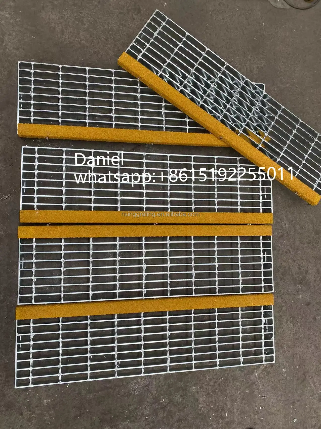 Anti-slip Steel Grating Stair Treads - Safe & Durable