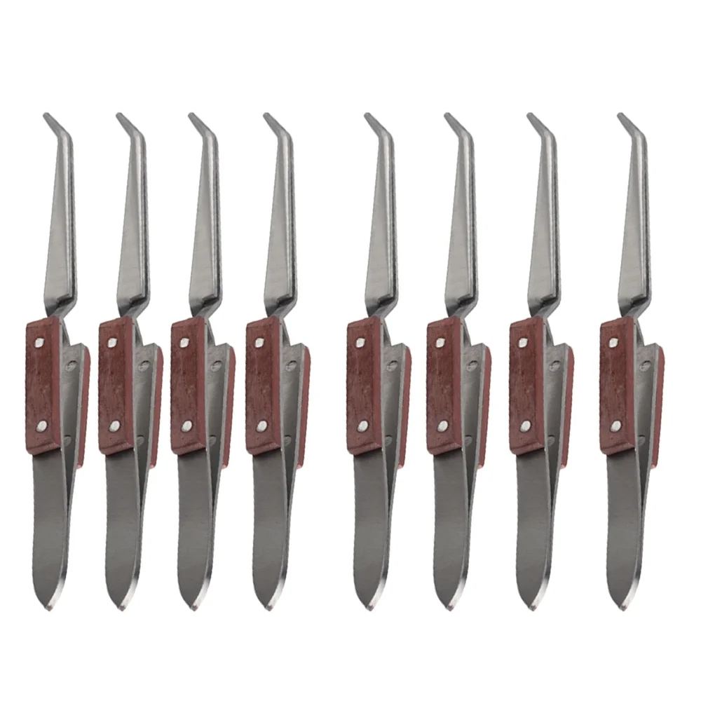 Oem Latest Design Cross Locking Tweezers Fiber Grip Reverse Action ...