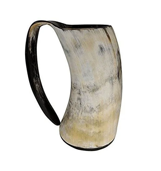 African Cow Horn Design Beer Drinking Mugs Manufacturer Natural ...