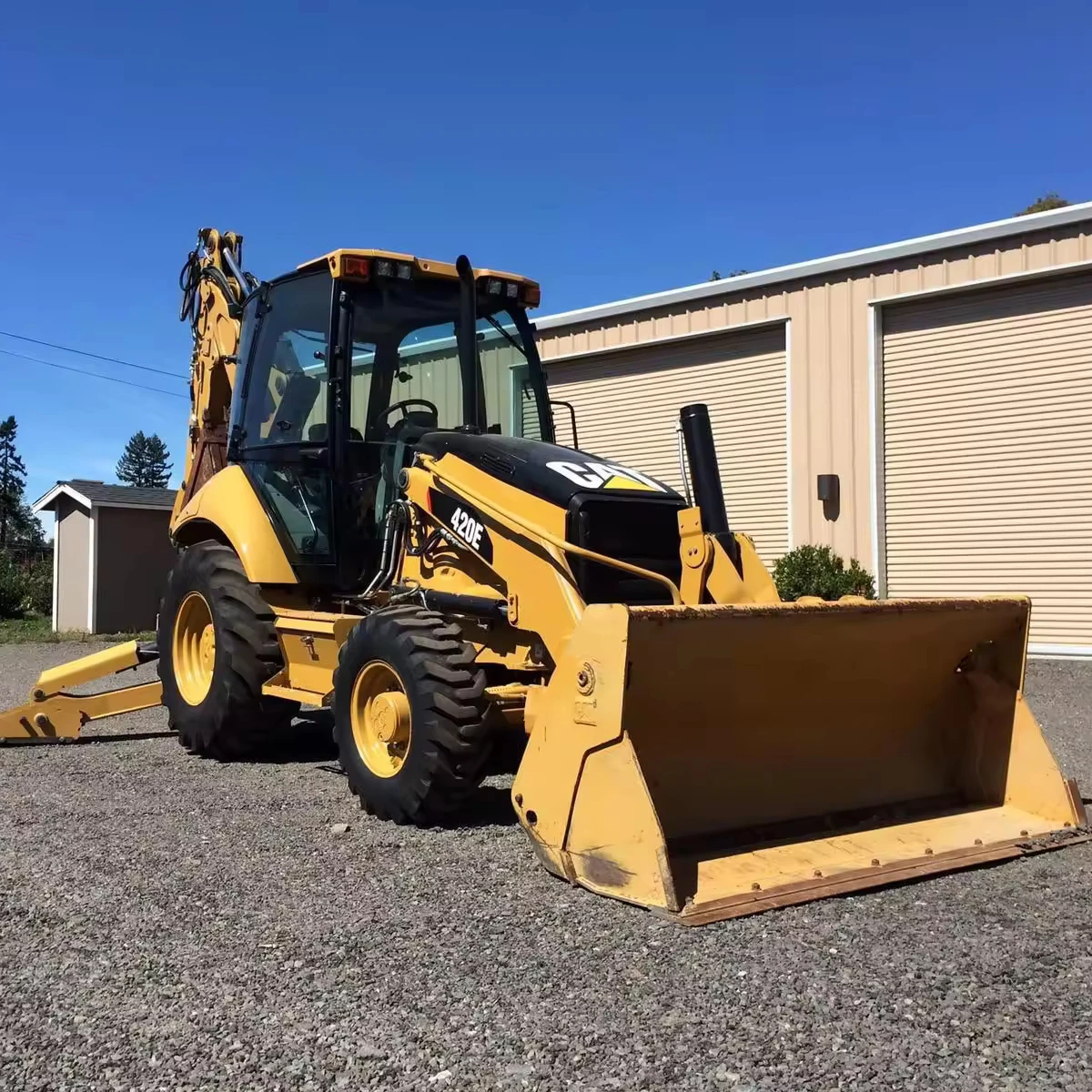 Used Cat 420e 420f Backhoe Loader CATERPILLAR Used Backhoes Cat 420e ...