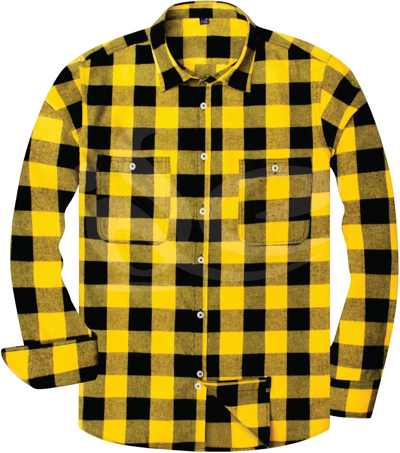 Men's Shirts High-quality Flannel Regular Fit Button Down Long Sleeve ...
