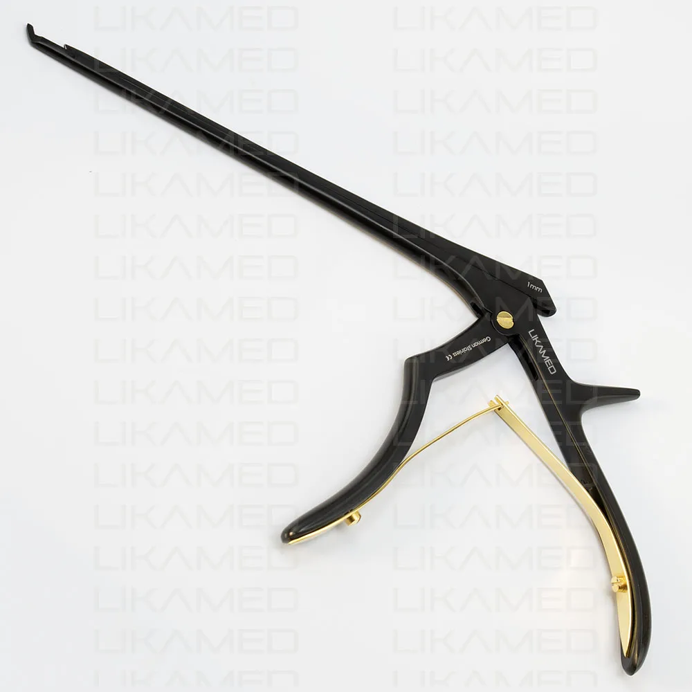 Likamed Kerrison Rongeur Punch 1mm Wide 200mm Length 40 Degree Up Bite ...