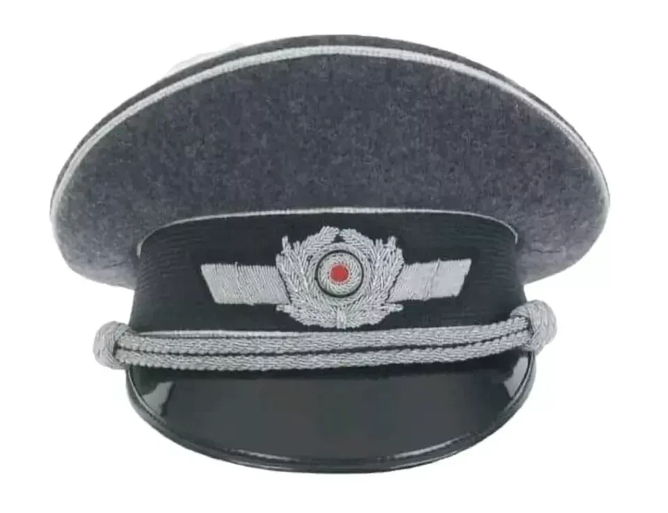 Custom Badges Ceremony Uniform Hat Security Guard Officer Peak Cap ...