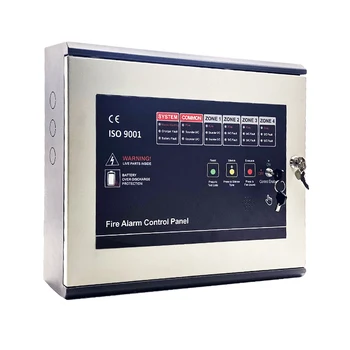 Good Quality Fire Alarm Control Panels With 4/8 Zones Conventional Fire ...