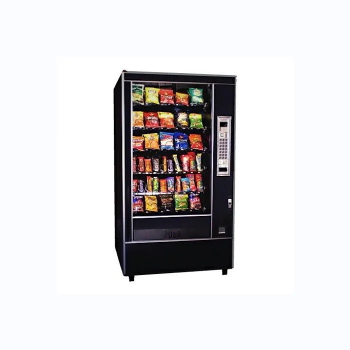 Small Drink Vending Machine With Card Reader Electronics Snacks Vending ...