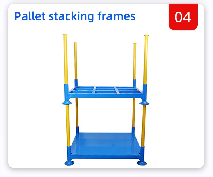 Customized Storage Warehouse Galvanized Welded Steel Stackable Pallet ...