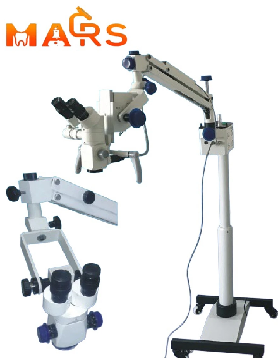 Microscopio Quirúrgico Ent Microscopio De 5 Pasos Soporte De Piso ...