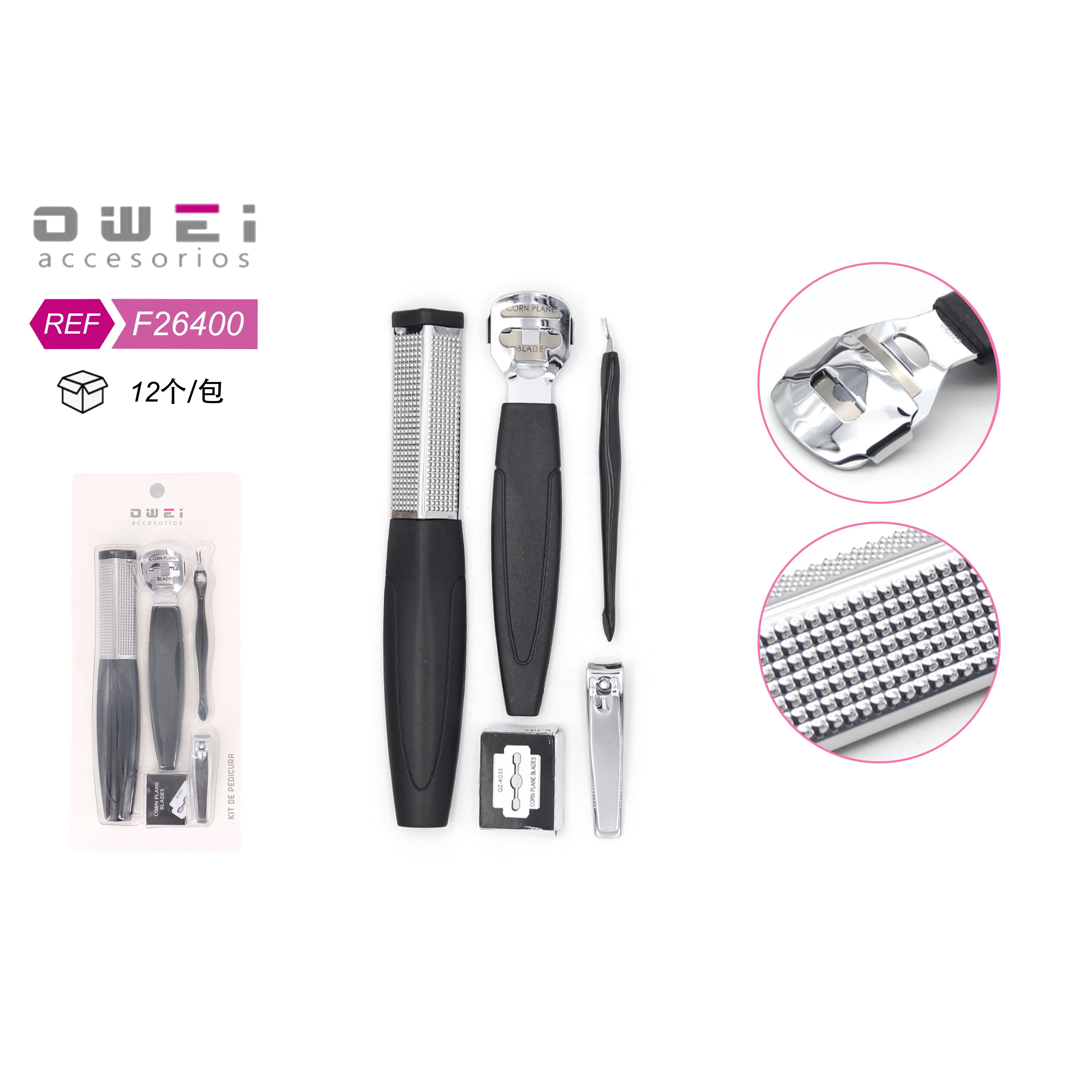 Manicure & Pedicure Set with Essential Tools Nail Scissors & File ...